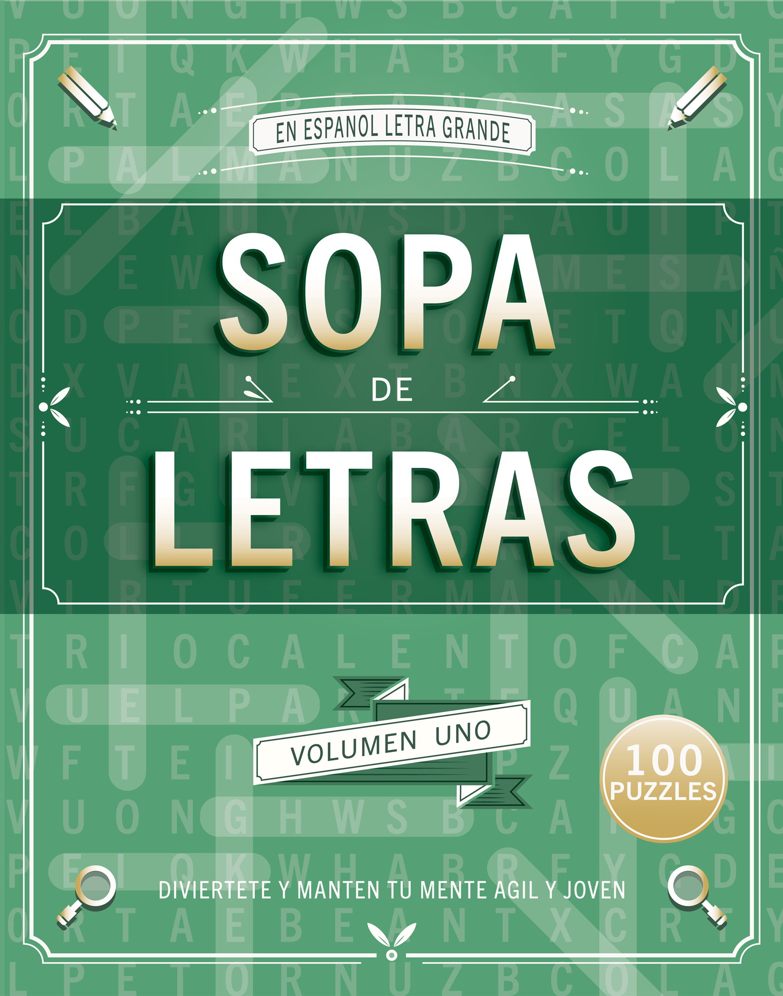 Sopa de letras Letra Grande - Spanish Word Search
